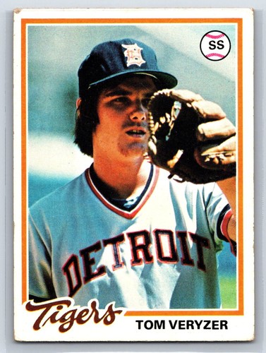 1978 Topps #633 Tom Veryzer EX Detroit Tigers | eBay