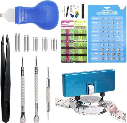 Watch Battery Tool Kit, Watch Repair Kit, Watch Back Remover Tool ...