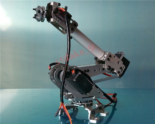 6DOF, 6 Axis Robot Arm ABB Model Manipulator DIY RobotArm Kit Aluminum ...
