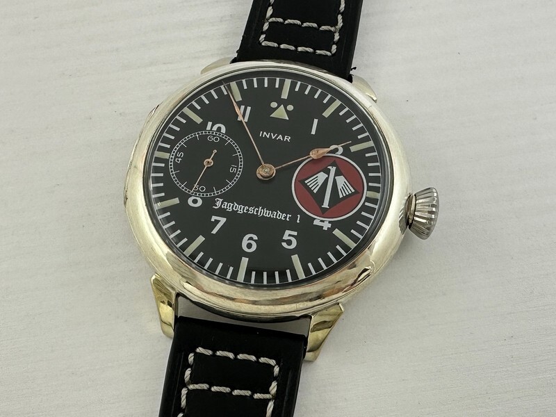 Invar Laco Aviator Jagdgeschwader Luftwaffe Pilot WW2 Vintage Swiss ...