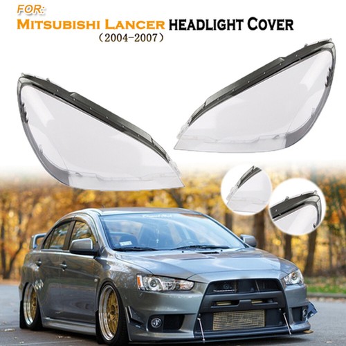 For Mitsubishi Lancer 2004-2007 Left & Right Clear Headlight Headlamp ...