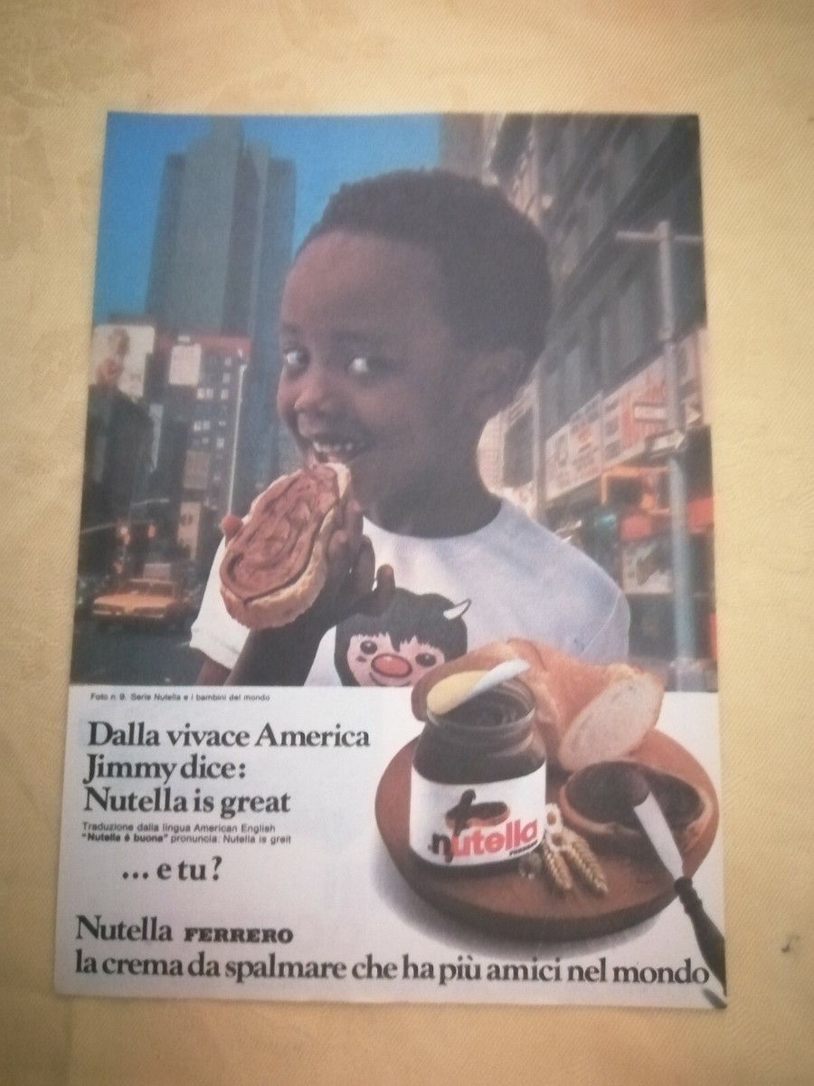 Nutella Affiches Publicitaires Affiches Rtro Affiche Posters Sur Le