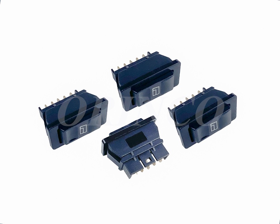 4) RS301 UNIVERSAL 5 PIN ILLUMINATED POWER DOOR LOCK/POWER WINDOW ...