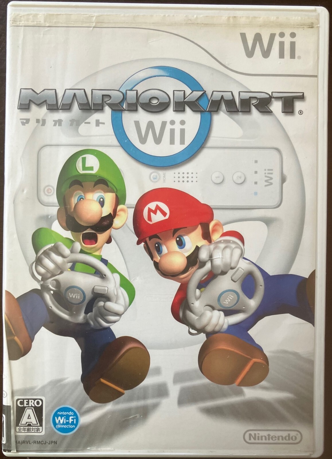 Mario Kart Wii - Nintendo Wii Japanese Version NTSC-J Game Disc OEM *US ...
