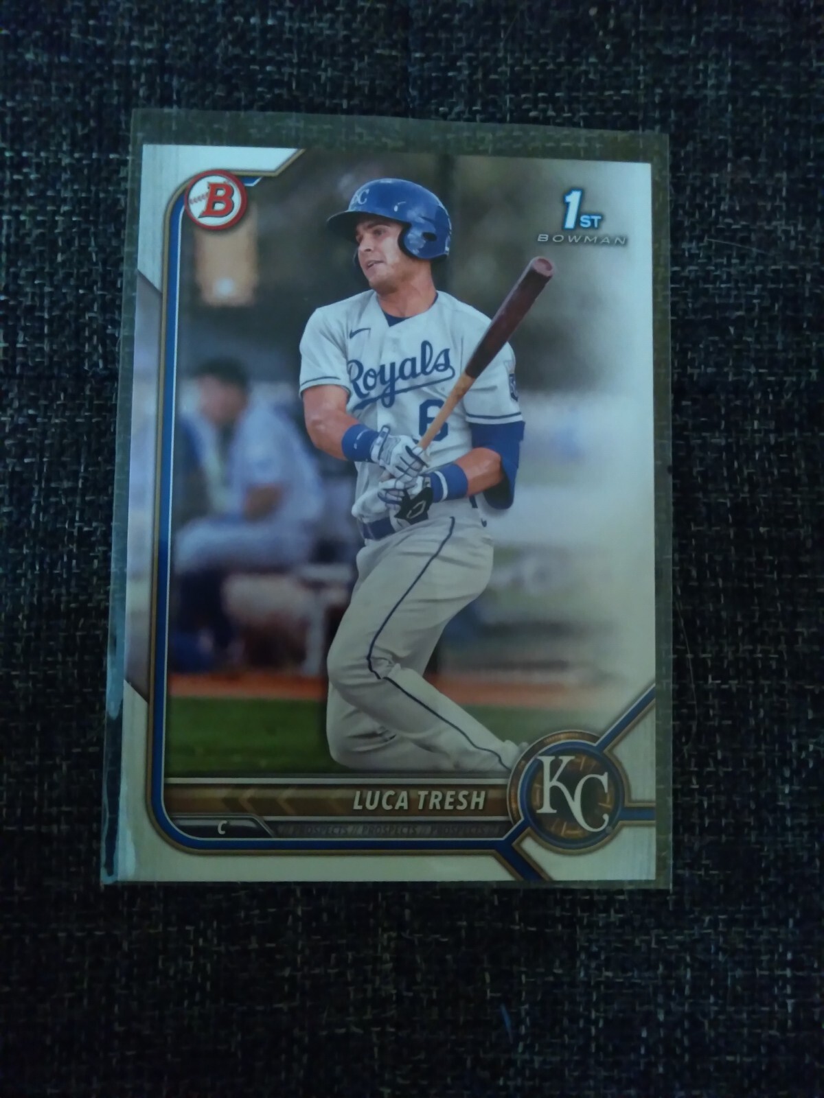 Luca Tresh 2022 Bowman 1st Paper Prospects #BP-136 Kansas City Royals ...