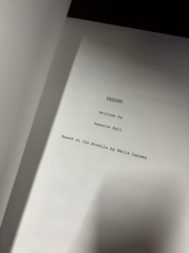 (2) Passing Hardcovers FYC Screenplay Script & Photo Books Netflix ...