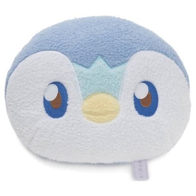 Brand New Pokemon Piplup Poke Piece Plush Face Cushion Stuffed Toy ...