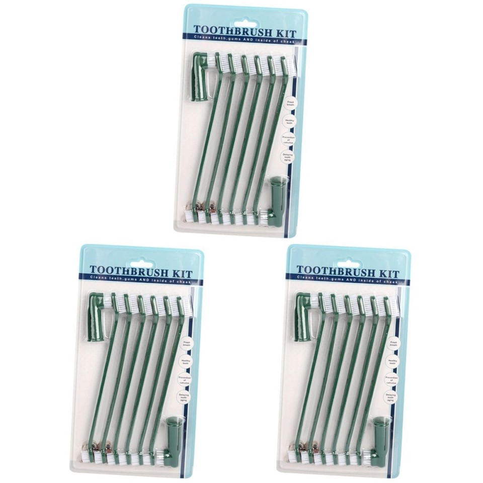 Dog Tooth Brush Pet Oral Care Tools Toothbrush Kit Finger for Dogs ...