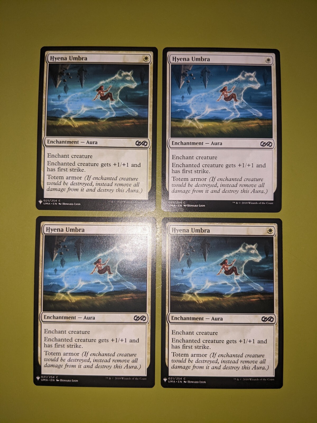 Hyena Umbra x4 Ultimate Masters 4x Magic the Gathering MTG | eBay