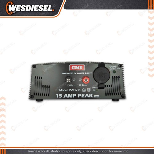 GME Switch Mode Power Supply with Lead 15 Amp Peak 240 Volt - 13.8 Volt ...