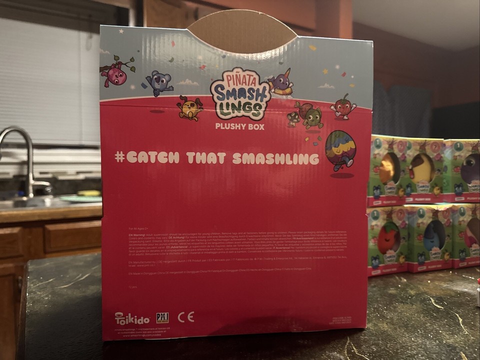 Piñata Smashlings Plushy Box Set of 6 Dusty Gus Ruff Noaks Chewy ...