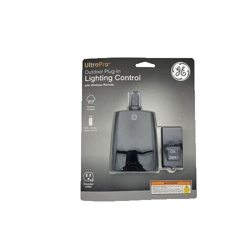 Ultra Pro GE Outdoor Plug in Lighting Control Wireless Remote Weather ...