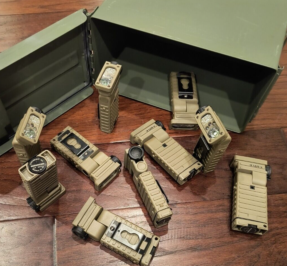 Military Flashlight Streamlight Sidewinder 14032 Tactical Coyote LED ...