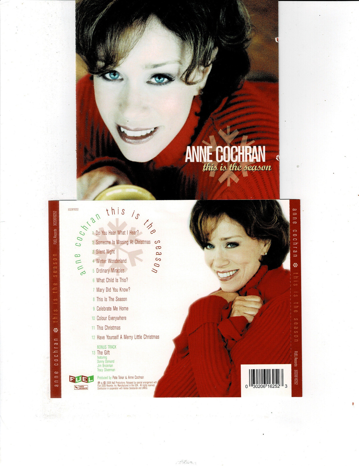 ANNE COCHRAN -THIS IS THE SEASON (CD)"SOMEONE IS MISSING @XMAS ...