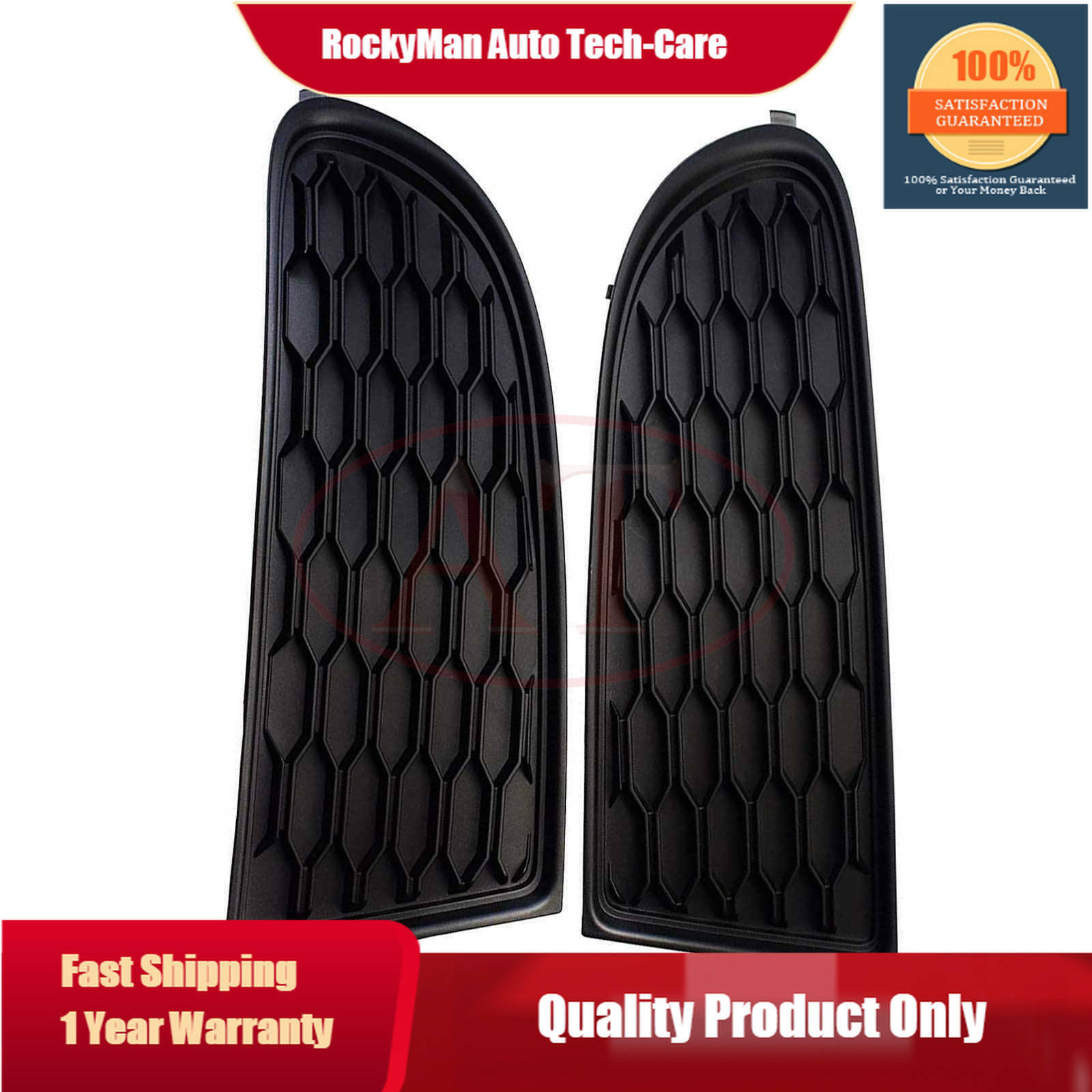 Pair OF Front Fog Light Lamp Bezel Cover For Dodge Journey 68079852AB ...