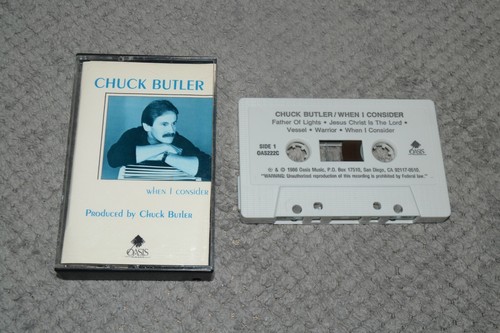 Chuck Butler~When I Consider~RARE Private Label Christian Gospel~Xian ...