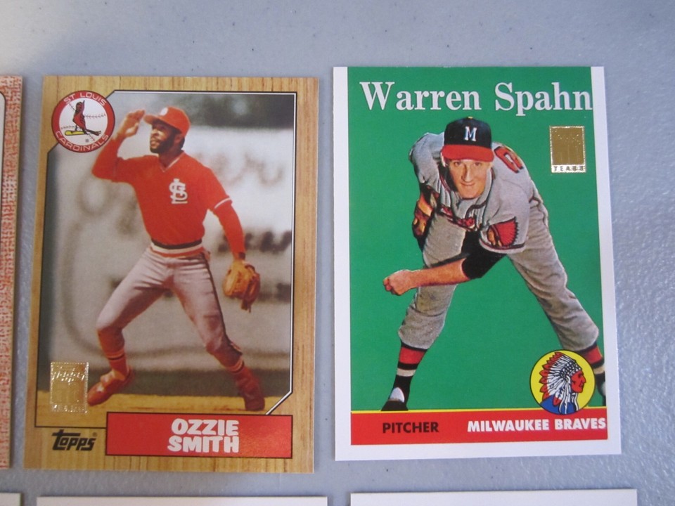 2001 Topps Baseball- Through The Years Reprints Inserts- 12 Cards ALL ...