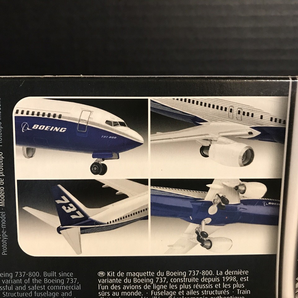 REVELL 03809 BOEING 737-800 MODEL KIT-NIB-1:288 SCALE | eBay
