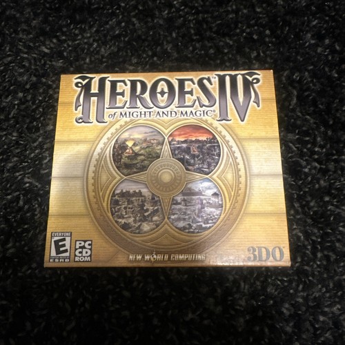 Heroes of Might and Magic IV 4 PC CD ROM Used Vintage 2 Discs | eBay