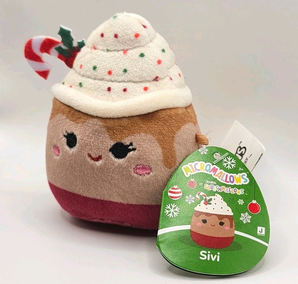 2.5” Squishmallows Micromallows *Sivi Hot Chocolate* Micromallow Advent ...