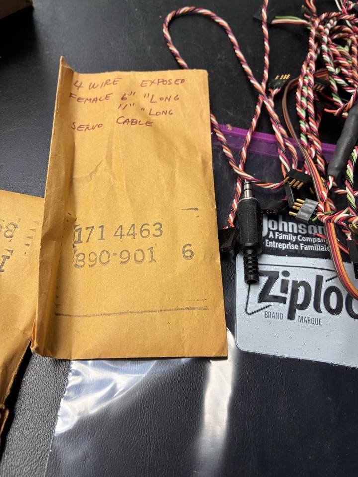 167. NOS Large Lot Deans Kraft Ace Connectors For Balsa Model airplane ...