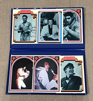 Elvis Presley Boxcar Trading Cards 6 Cards in Folder #6 | eBay