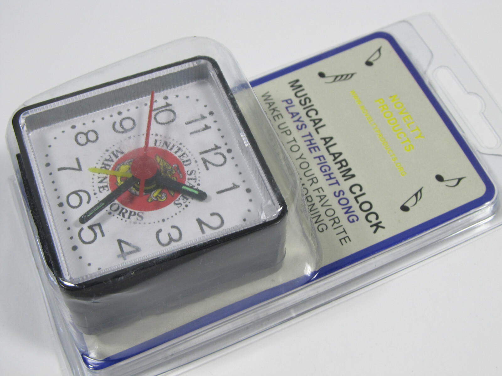 Marine Corps Mini Travel Alarm Clock Official NCAA Licensed USMC ...