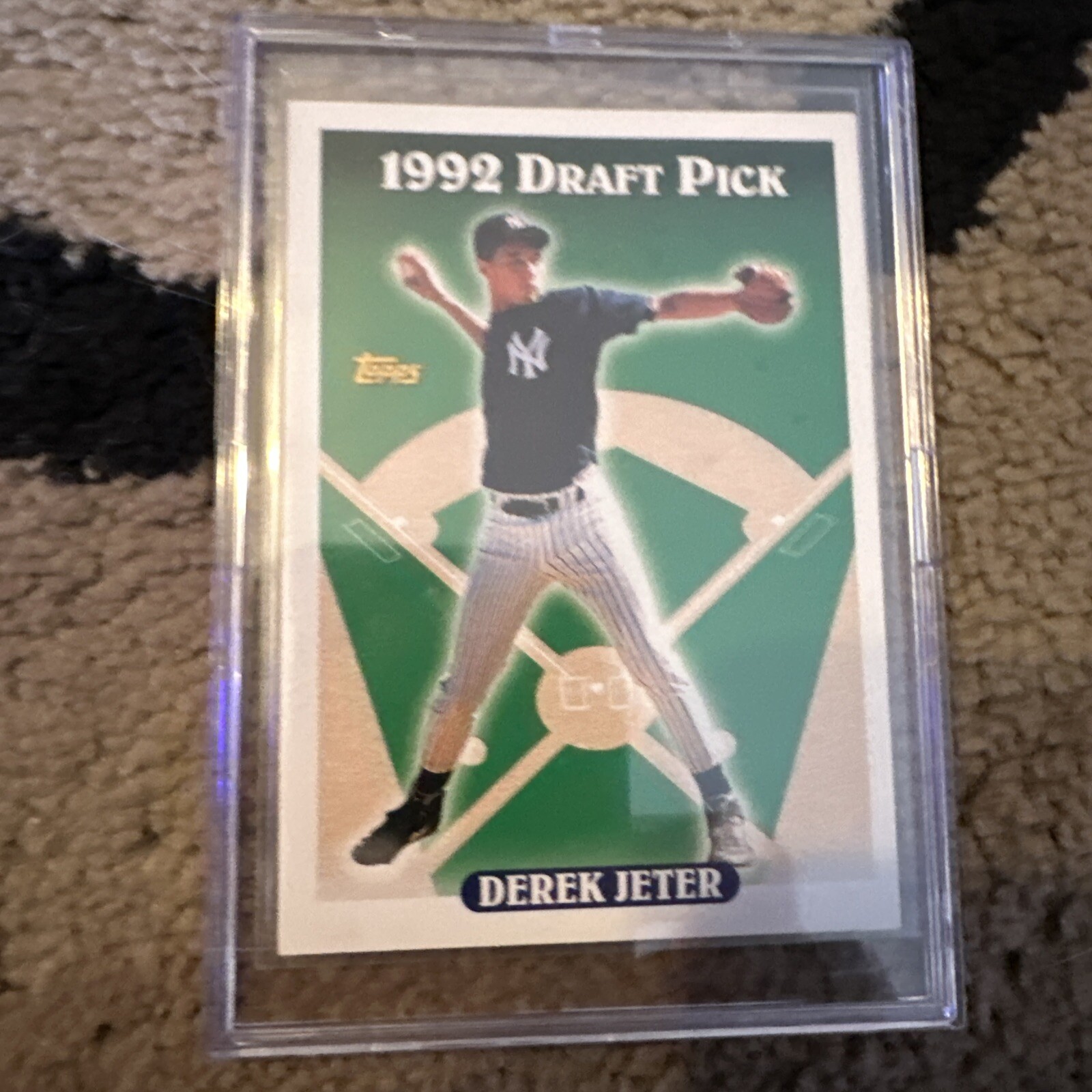1992 TOPPS DRAFT PICK TRADING CARD **YANKEES DEREK JETER** **MINT ...