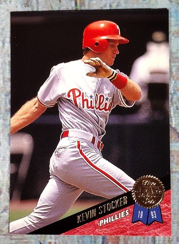 Kevin Stocker Philadelphia Phillies 1993 Leaf #523 | eBay