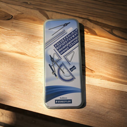 Staedtler 2015 Xcellence Math Set School Supply Compass Stencil ...