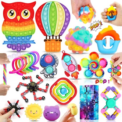 Fidget Toys Set Fidget Box Trendy Figets with Infinite Cube Teen ...