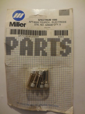 Miller 1500 APT-8000 electrodes, 125039 electrode new (Pack of 5) | eBay