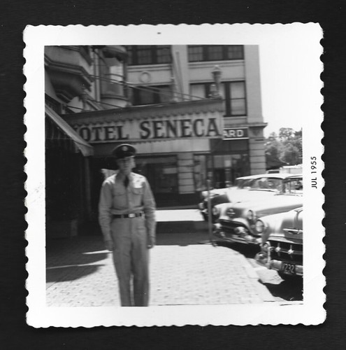 1955 Rochester, NY - Hotel Seneca/Soldier Original Photograph | eBay