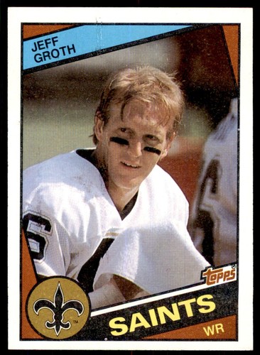 1984 TOPPS\ JEFF GROTH. NEW ORLEANS SAINTS #302 | eBay