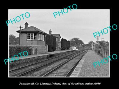 OLD 6 X 4 HISTORIC PHOTO OF PATRICKSWELL LIMERICK IRELAND RAILWAY ...