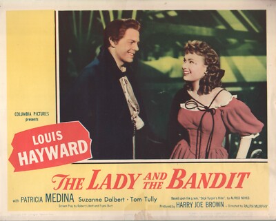 The Lady and the Bandit (1951) 11x14 lobby card #nn | eBay