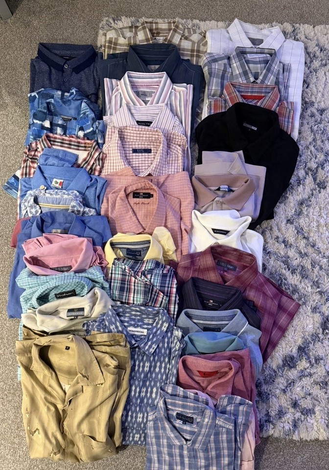 Men's Clothing Shirts Trousers Bundle | eBay UK