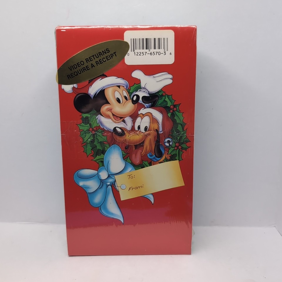 Disneys Sing Along Songs - Very Merry Christmas Songs (VHS, 1997 ...