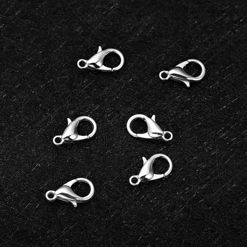 Easy Necklace Clasp Small Metal Lobster Claw Clasps DIY Jewelry ...
