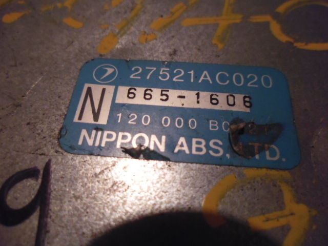BC13-9 WARRANTY OEM 1996 SUBARU OUTBACK LEGACY ABS A.B.S CONTROL ...