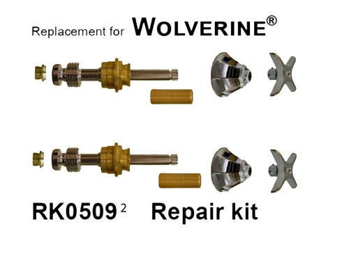 Wolverine Brass RK0509-2 2 Valve Rebuild Kit | eBay