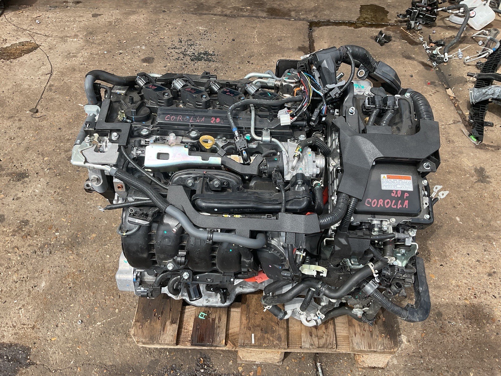 2022 TOYOTA COROLLA 2.0 HYBRID ENGINE WITH GEARBOX 132KW 179HP M20A-FXS ...