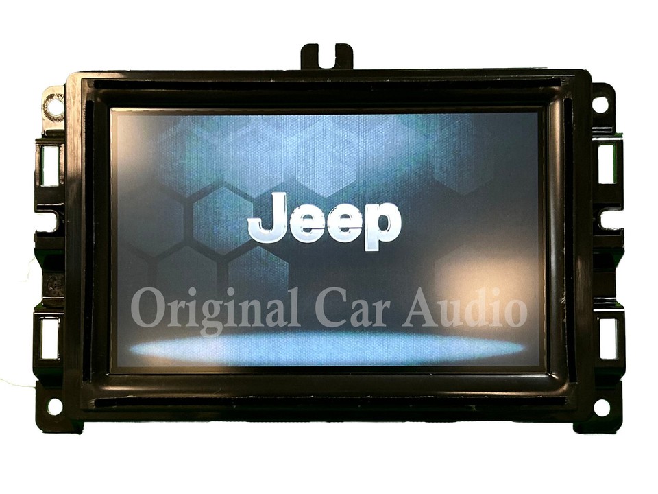 2019 - 2021 Jeep Compass OEM 7" Touchscreen AM FM Uconnect Radio ...