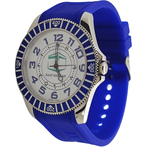 SAAT MAKKAH - WATCH - SWISS MADE - 44 MM - REVERSED READING - RARE ...