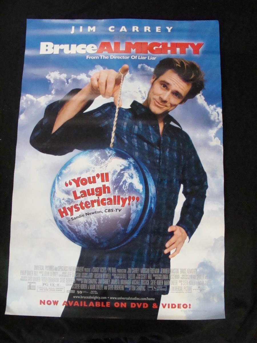Poster Del Film Bruce Almighty Morganfreeman's Latest Film,