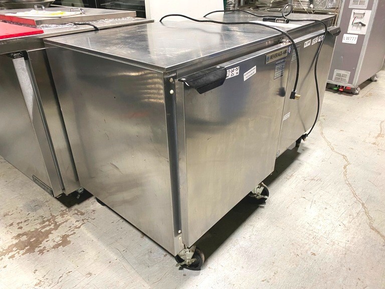 Cooler/ Beverage Air UCR27A 27" Under Counter Cooler w/ Work Top | eBay