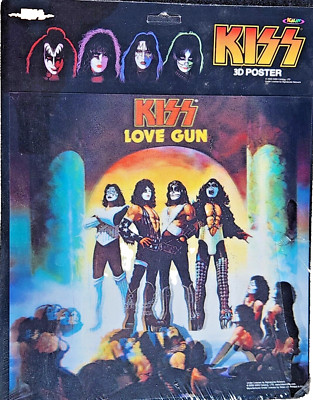 KISS 3-D LENTICULAR POSTERS 2005 OFFICIAL KISS CATALOG RELEASE/ In ...