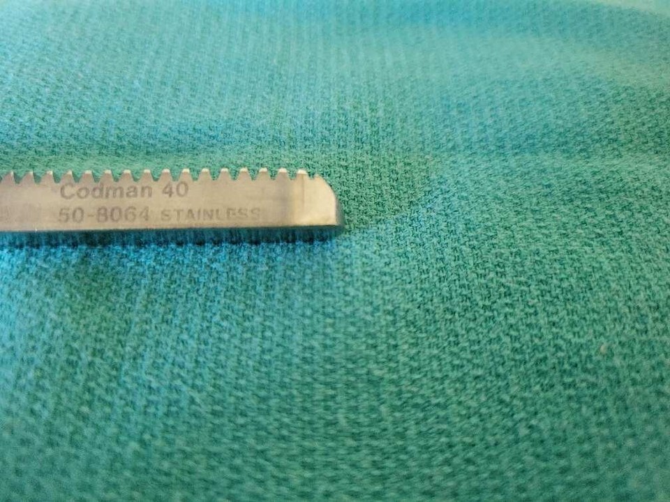 Codman 50-8064 Tuffier Retractor, Grooved, Refurbished | eBay