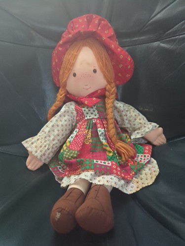 Vintage 1988 Holly Hobbie Patchwork Rag Doll (USED) | eBay