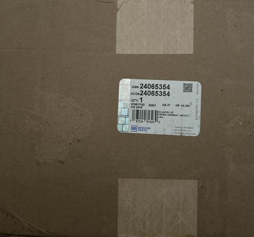 OEM GM OLD PART#24065354 NEW PART# 24071207 VALVE | eBay